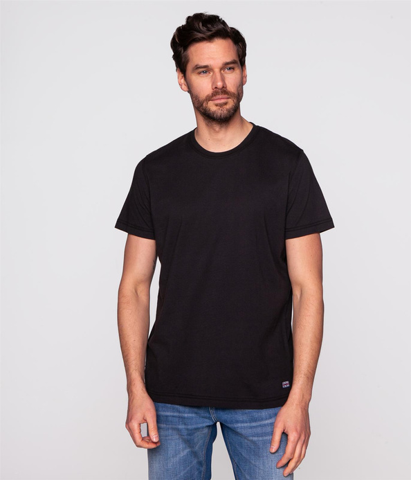 T-shirt regular UNION JACK 2020 BLACK - Lee Cooper